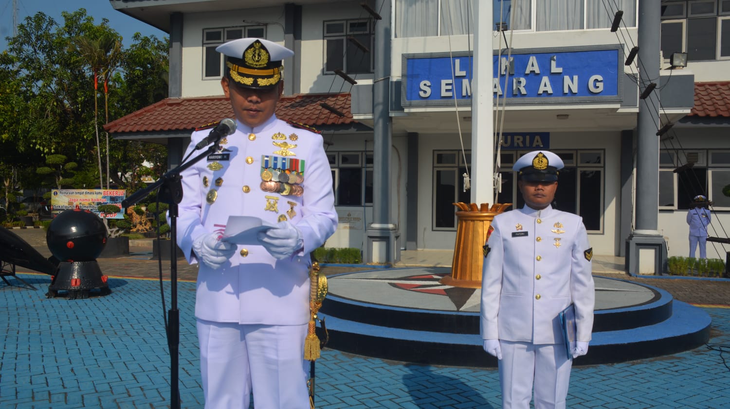 Lanal Semarang Gelar Upacara Peringatan Hari Lahir Pancasila ... Lanal Semarang Gelar Upacara Peringatan Hari Lahir Pancasila ...
